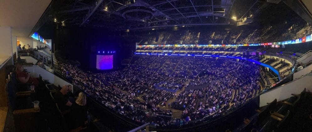A look inside the Marriott Bonvoy suite at London's O2 arena