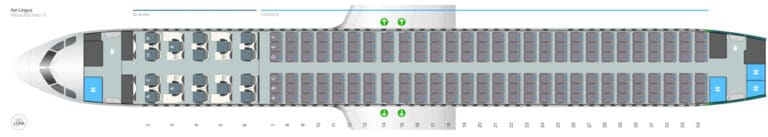 A look inside the Aer Lingus A321neo (used on select US routes)