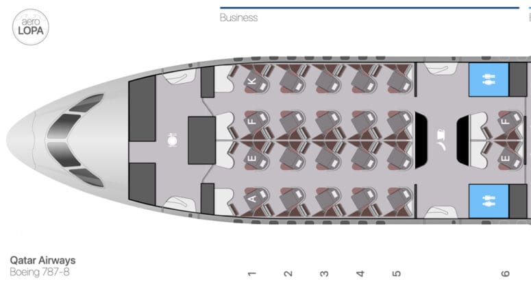 Qatar Airways 787-8 Dreamliner Business Class review (DOH-BRU)